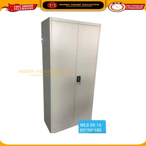 Jual lemari plat besi lemari arsip lemari penyimpanan besi 2 pintu ...