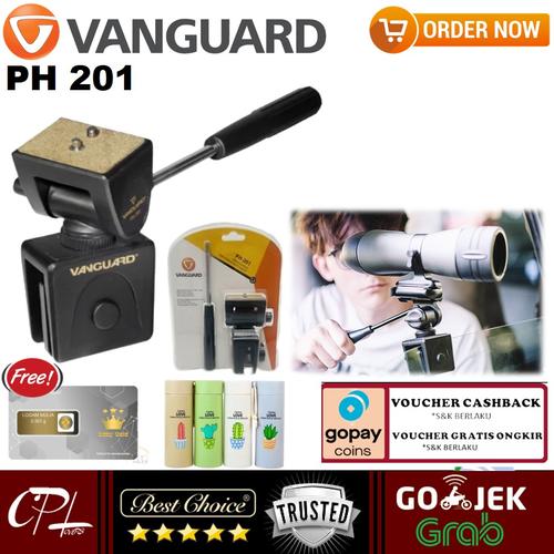 Promo Vanguard PH 201 Camera Window Mount Panhead Magnesium Alloy ...