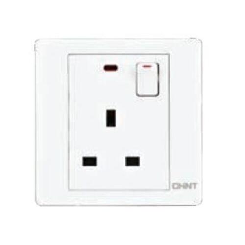 Jual CHINT NEW2M - L42710 1 Gang 1 Way Switch With 1 Gang 3 pin Socket ...