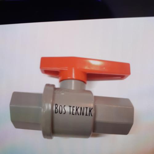 Jual ball valve pvc drat dalam 1 1/2 inch cm - Jakarta Barat - Bosteknik | Tokopedia