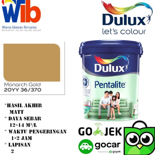 Jual Cat Interior Premium Dulux Pentalite 2.5L Monarch Gold - Tinting ...