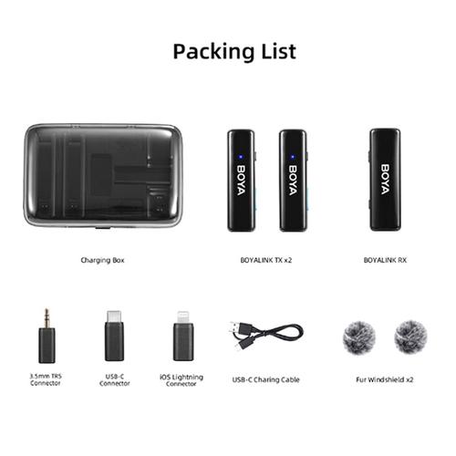 Promo Boya BoyaLink All in One Wireless Mic Boya Link Microphone ...