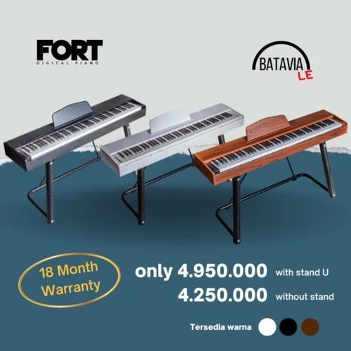 Jual Digital Piano Fort Batavia - Cokelat + Stand - Kab. Tangerang ...