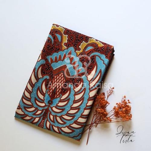 Jual Kain Batik Meteran Potongan Motif Iwantirta - Garuda Biru, 0,5 ...