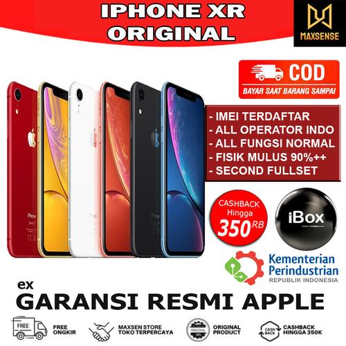 Jual iPhone XR 64GB 128GB Garansi Resmi iBox - Jakarta Selatan - maxsense store | Tokopedia