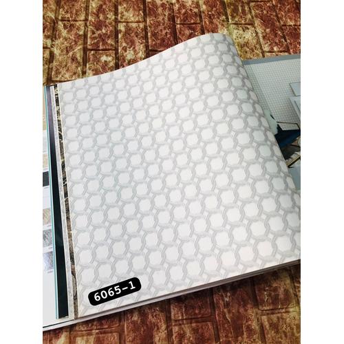 Jual Wallpaper Dinding Korea Motif Jaring Tali Modern Abu Putih HR ...