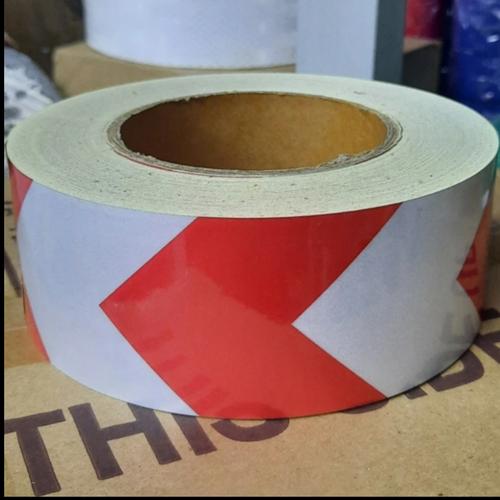 Jual Scotlite Reflective Panah Safety/Sticker Reflector Policeline ...