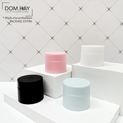 Jual 15gr Pot Cream Pastel Doff Plastik Double Layer Skin Care ...