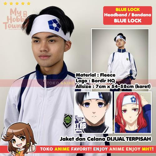 Jual Ikat Kepala Headband Anime Blue Lock Cosplay Bandana - Kab ...