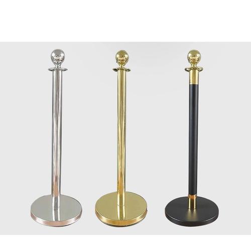 Jual PROMO Tiang Antrian bulat silver Tiang Antrian Tiang Pembatas ...
