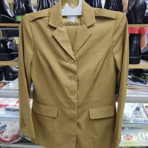 Jual Blazer PNS ASN Seragam PNS Pemda Baju Dinas Setelan Jas PDH Cewek ...