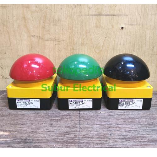 Jual Palm push button switch Sankomec SKC-M22FAK - Merah - Jakarta ...