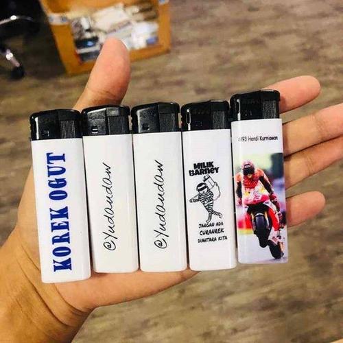 Jual Custom Cetak UV Print Warna 1 Sisi,Cricket Korek Api Lighter ...