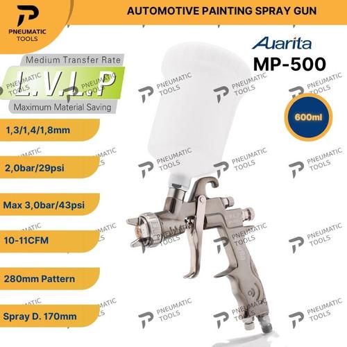 Jual SPRAY GUN AUARITA MP500 LVLP - AUTOMOTIVE PING SPRAY GUN MP-500 ...