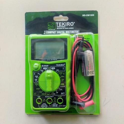 Jual Tekiro Compact multimeter digital / multi tester digital Avo Meter ...