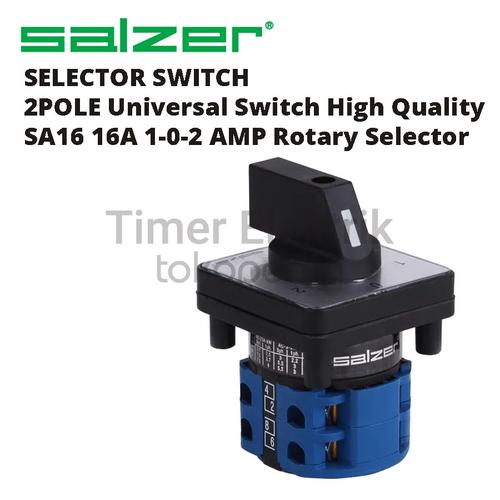 Jual Selector Switch SALZER 2POLE SA16 Manual-Auto - Jakarta Pusat ...
