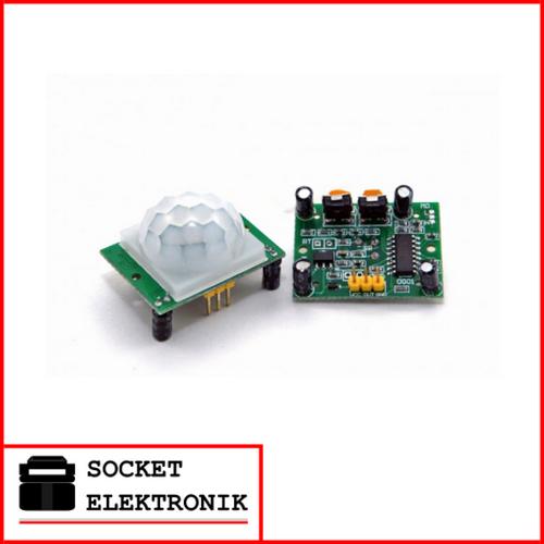 Jual Sensor gerak PIR Sensor Passive InfraRed HC-SR501 HC SR501 - Kota ...