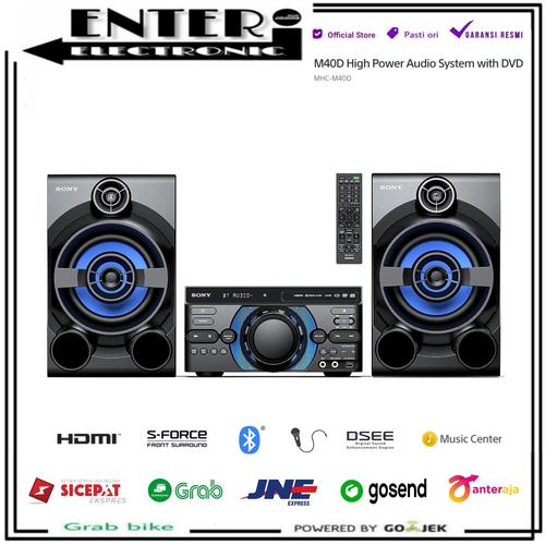 Promo SONY MHCM40D - DVD HIFI AUDIO SISTEM SPEAKER KARAOKE SONY MHC ...