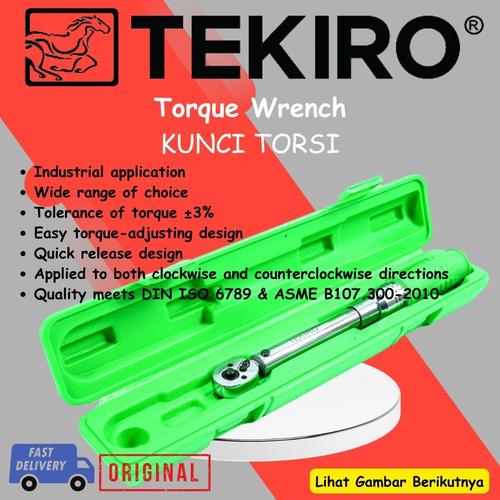 Jual Tekiro Torsi Torque Wrench 1/2”Dr.Torque Wrench 20-100 (N.m ...