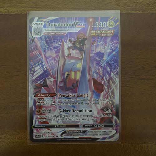 Jual Duraludon VMAX CSR character secret rare pokemon tcg indonesia s8b ...