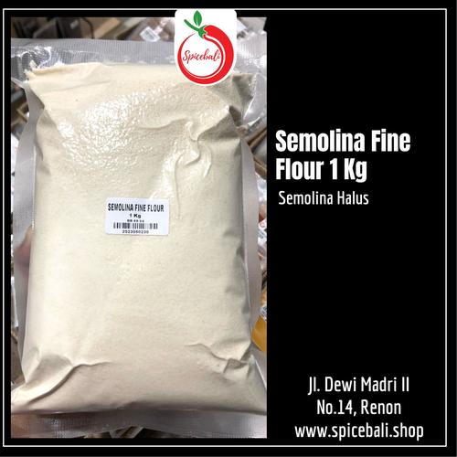 Jual 1 Kg Semolina Fine Flour / Semolina Flour / Tepung Semolina Halus ...