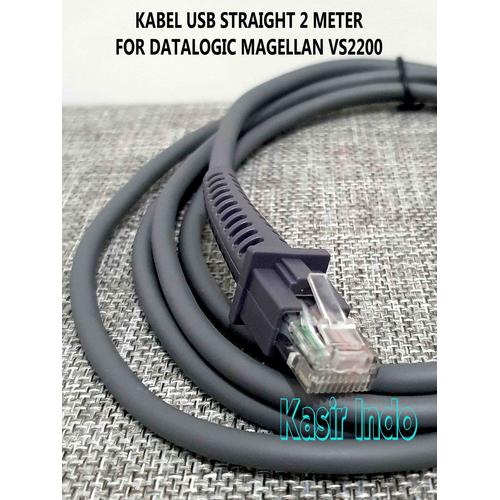 Jual CABLE | KABEL SCANNER USB LURUS 2 METER DATALOGIC MAGELLAN VS2200 ...