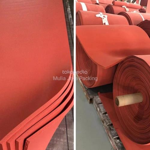 Jual Karet Sponge Silicon - Rubber Silicone Red 2mm 1m x 1m - Jakarta ...
