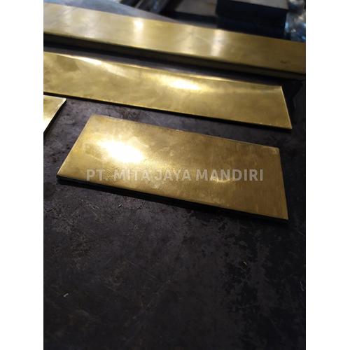 Jual Plat Kuningan 50mm Potongan Custom | Tebal 5cm - Jakarta Barat ...