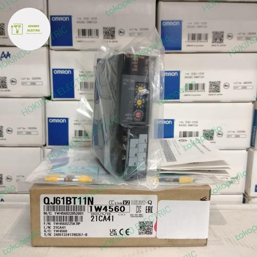 Jual PLC MITSUBISHI QJ61BT11N MELSEC-Q CC-LINK MASTER UNIT ORIGINAL ...