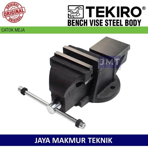 Jual TEKIRO Ragum Meja Body Baja 3 4 5 6 8 10 in inch Bench Vise Steel ...