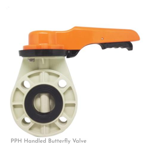 Jual Butterfly Valve PPH 8 inch Kran Kupu-Kupu PP 200mm EPDM Butterfly ...