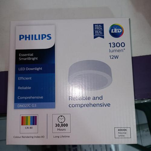 Jual Led downlight philips outbow dn027c 12w g3 4000k 7" - Jakarta ...