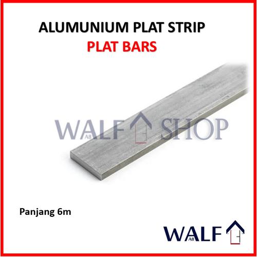 Jual Plat Alumunium Tebal 5mm panjang 6 meter / Plat Bar TLG BACA ...