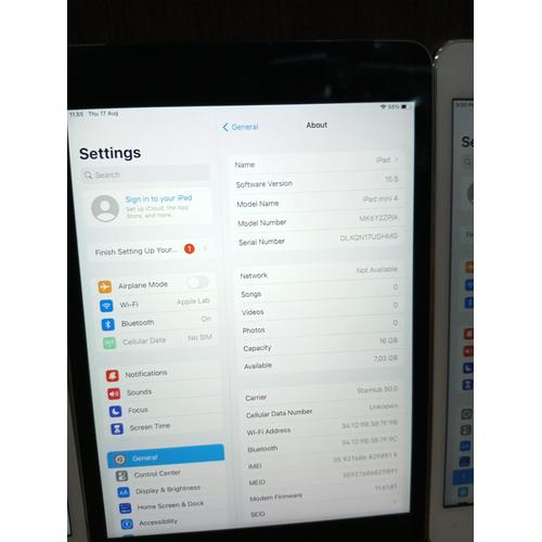 Jual IPAD MINI 4 16GB/128 GREY,ROSEGOLD.SILVER WIFI ONLY - 16 gb - Jakarta Pusat - Zona Komputer ...