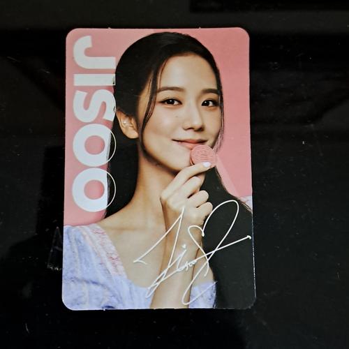 Jual Kartu Limited Signature JISOO Blackpink x Oreo - Kota Tangerang ...