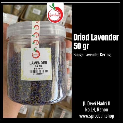 Jual Dried Lavender Loose Tea Premium Grade /Teh Bunga Lavender Kering ...