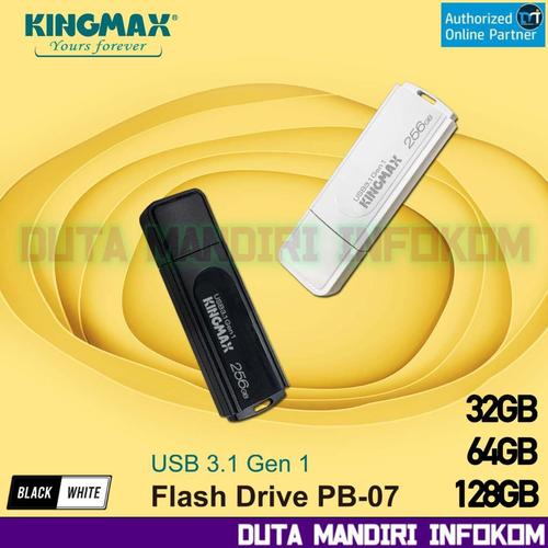 Jual Kingmax PB-07 Flash Pen Drive USB 3.2 Gen 1 - Flashdisk High Speed ...