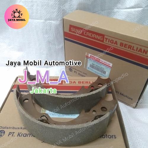 Jual Kampas Rem tangan Canter Ps125/ Hand Brake Shoe Canter Ps125 ...