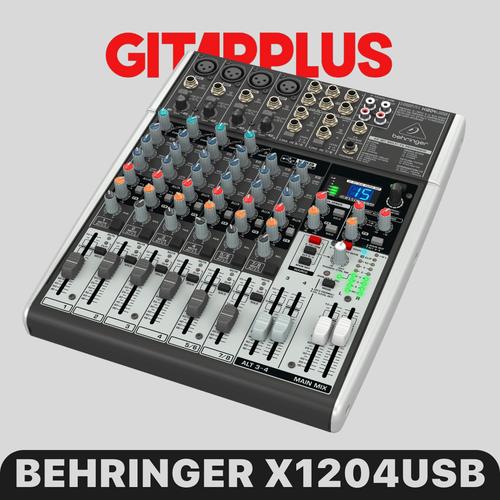 Jual BEHRINGER XENYX X1204USB Premium 12 Input 2/2 Bus Mixer with ...