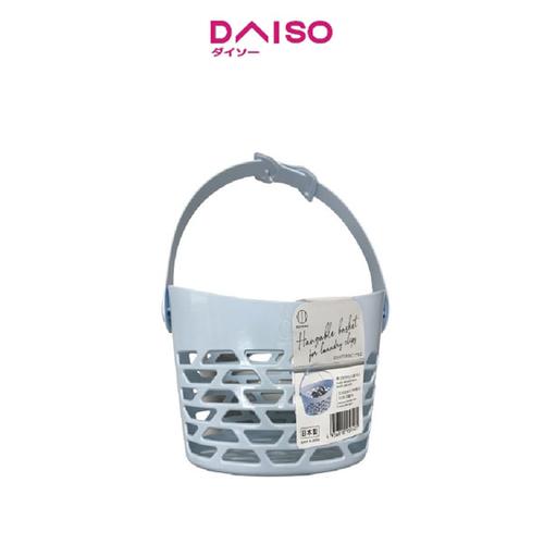Jual Daiso A hangable basket for laundry clips (Light blue) - Jakarta Pusat - DAISO JAPAN ...