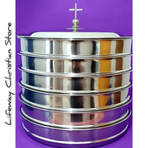 Jual Nampan Tradisional Perjamuan Gereja 42 Cawan, 6 Susun Komplit ...