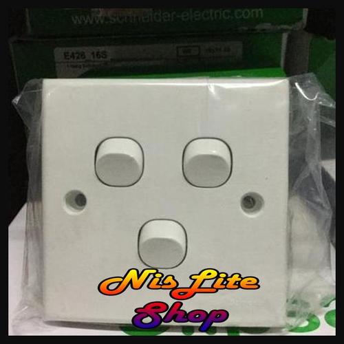 Jual Saklar triple saklar 3 gang clipsal classic - Jakarta Utara ...