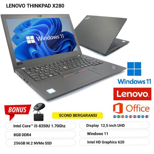 Jual LENOVO THINKPAD X280 I5-8TH GEN RAM 8GB|SSD 256 - Jakarta Pusat ...