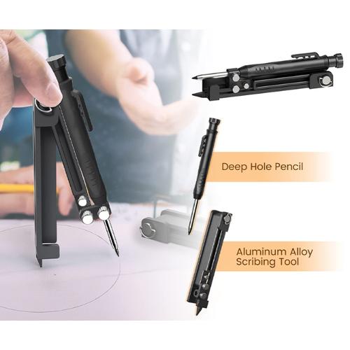 Jual Alat Penanda Kayu Tool Woodworking Multifungsi Marking Penggaris ...