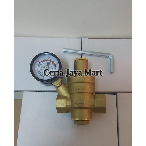 Jual PRV 3/4 " Inchi PN16 Water Pressure Reducing Valve /Pressure ...