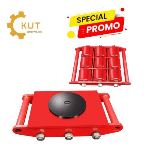 Jual MACHINERY MOVER ROLLER ROLL TANK / RODA PEMINDAH BARANG 12 TON ...