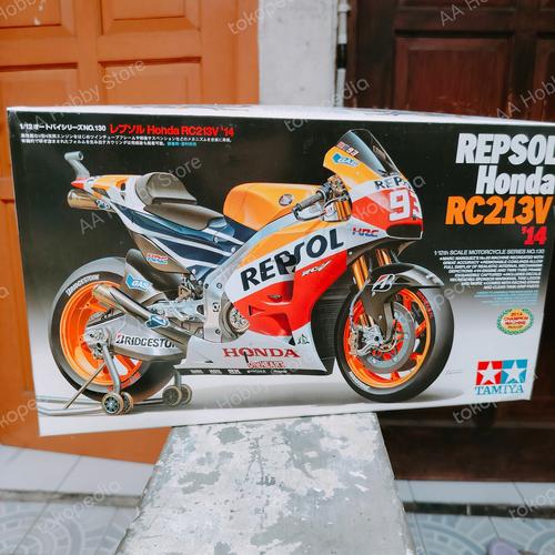 Jual Tamiya 14130 Repsol Honda RC213V'14 1/12 Scale Model Kit - Kota ...