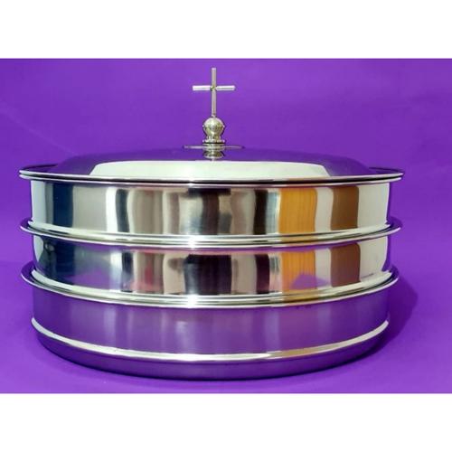 Jual Nampan Tradisional Perjamuan Gereja 42 Cawan, 3 Susun Komplit ...