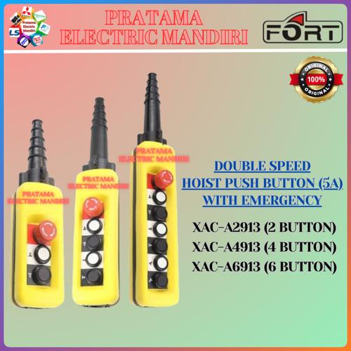 Jual FORT DOUBLE SPEED HOIST PUSH BUTTON XAC-A2913 XAC-A4913 XAC-A6913 - XAC-A6913 - Jakarta ...