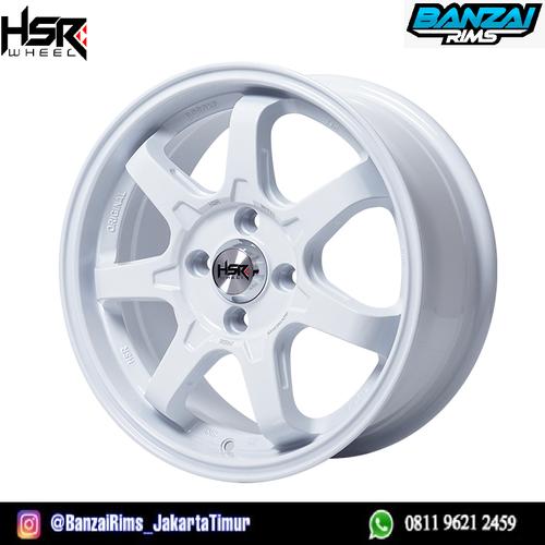 Jual VELG MOBIL YARIS BRIO AGYA HSR BOROKO TJH R15 PCD 4X100 ET 42 WHITE - Jakarta Timur - HSR ...
